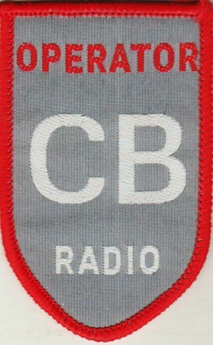 C.B.RADIO CLUB OPERATOR #4 SEW-ON CLOTH PATCHES SIZE 7.5cm x 5cm | eBay ...