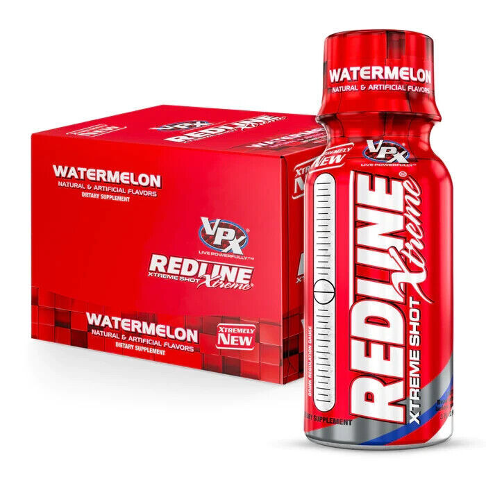 VPX Redline Xtreme Shot Watermelon Energy Drink 3 FL Oz for sale online ...