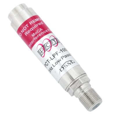 PCT-LPF-1002A Low Pass MoCA Filter for Ethernet to Coax with Surge ...