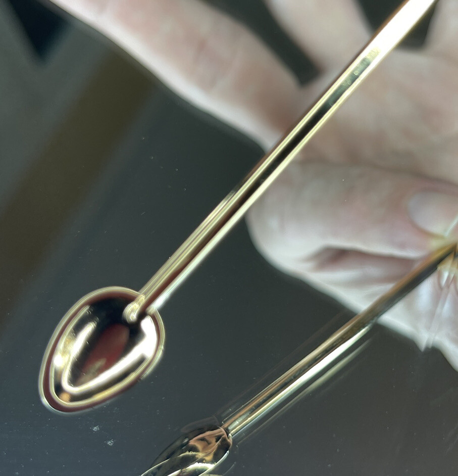 Vintage 70s McDonald's McSpoon, Coffee Spoon Plated in 24 Karat Gold | eBay