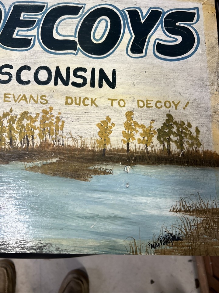 Vintage Evan’s Decoy Advertisement | eBay