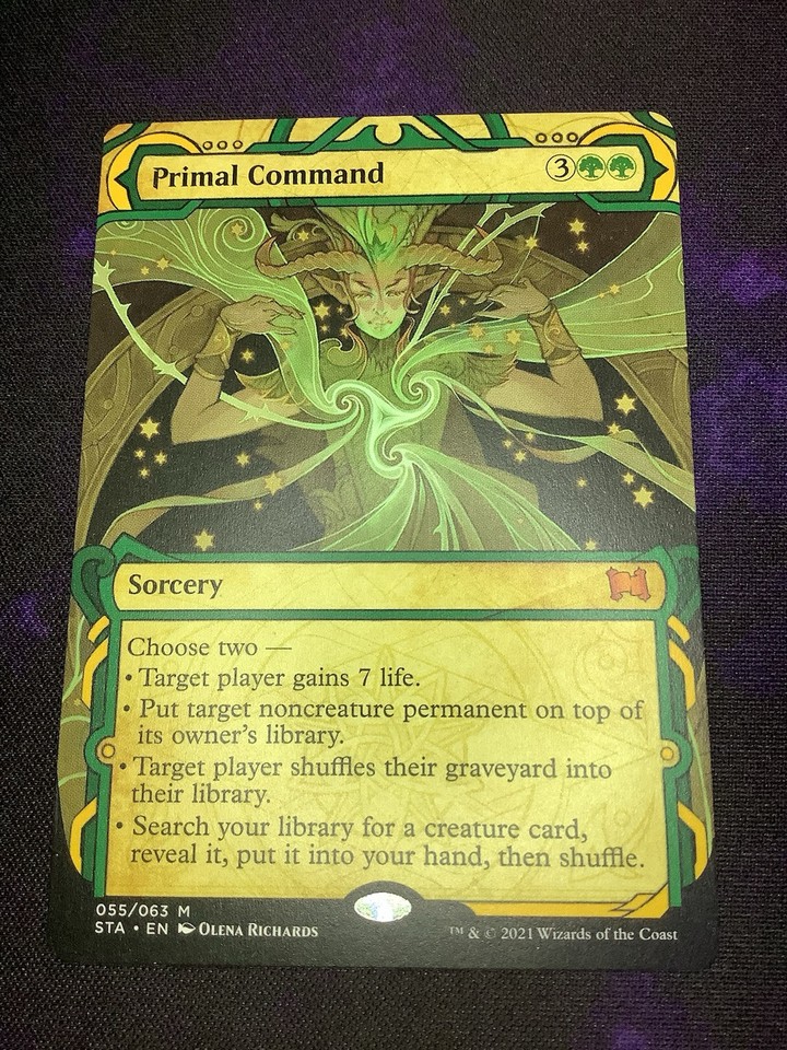 MTG * Primal Command (Boarder Less) Strixhaven * 1X * NM | eBay
