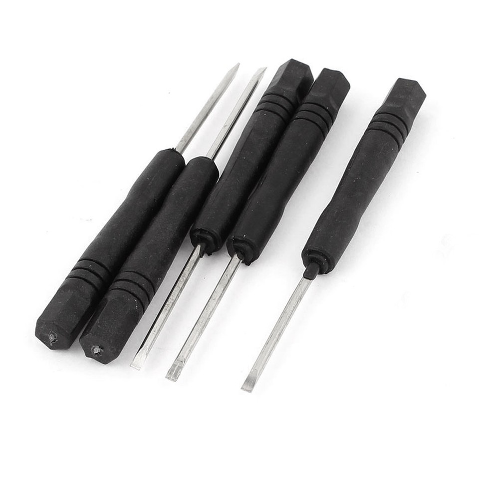 5pcs 2mm Magnetic Tip Mini Flat Head Slotted Screwdriver | eBay