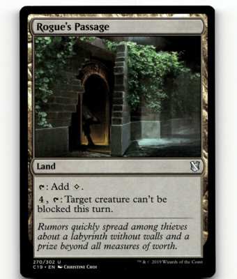 MTG - Rogue's Passage - Commander 2019 | eBay