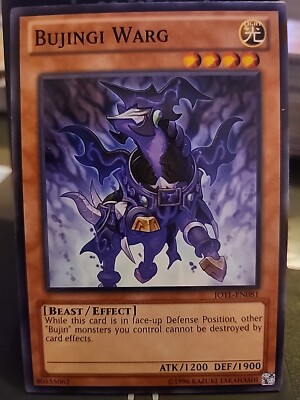 Bujingi Warg - Yugioh Light Monster - Vintage | eBay