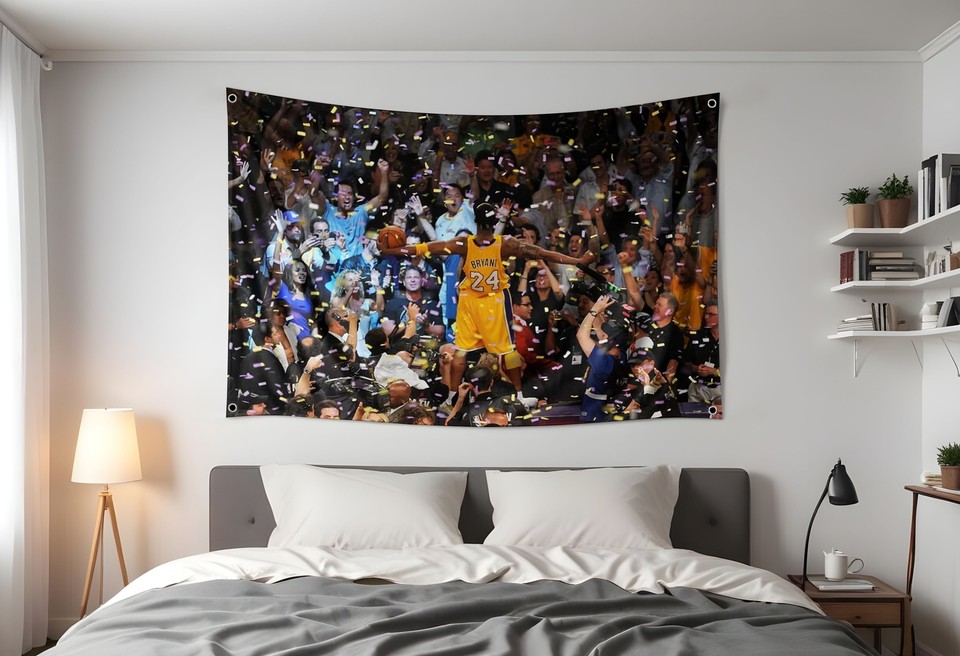 Kobe Bryant Game 7 Flag | Custom 3x5 Feet Sports Tapestry Design | eBay