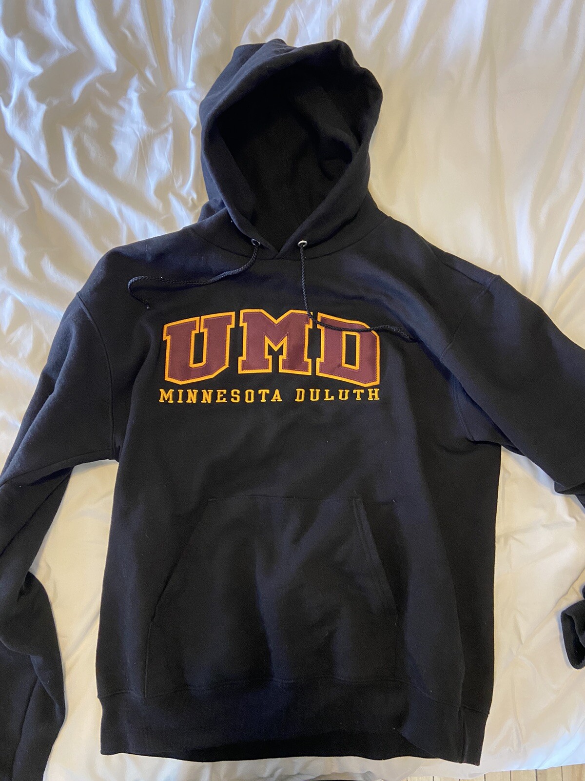 men’s medium black champion univ of minnesota-duluth hoodie | eBay