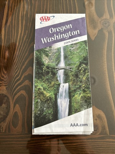 2009 AAA Oregon Washington State Highway Travel Road Map-L5 | eBay