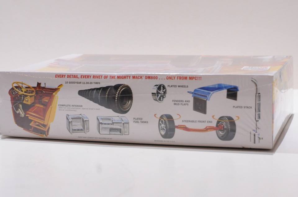 MPC MACK TRUCK HEAVY DUTY DM 800 SCALE 1:25 MODEL KIT MPC899/06 NEW | eBay