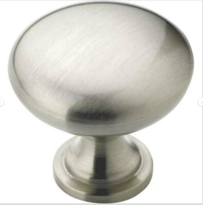 Lot of 7 Amerock bp53005g10 Satin Nickel Cabinet Knobs Sealed Bags | eBay