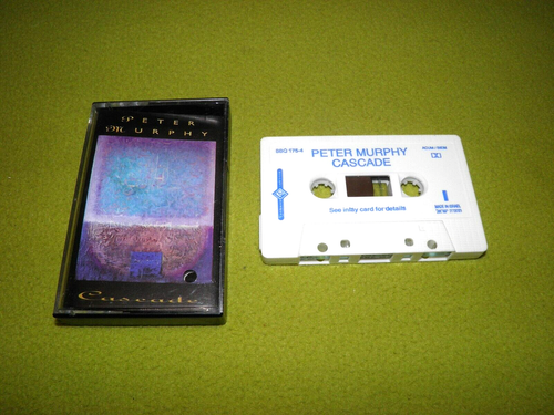 Peter Murphy - Cascade - RARE 1995 Israel Made Cassette + Booklet EX ...