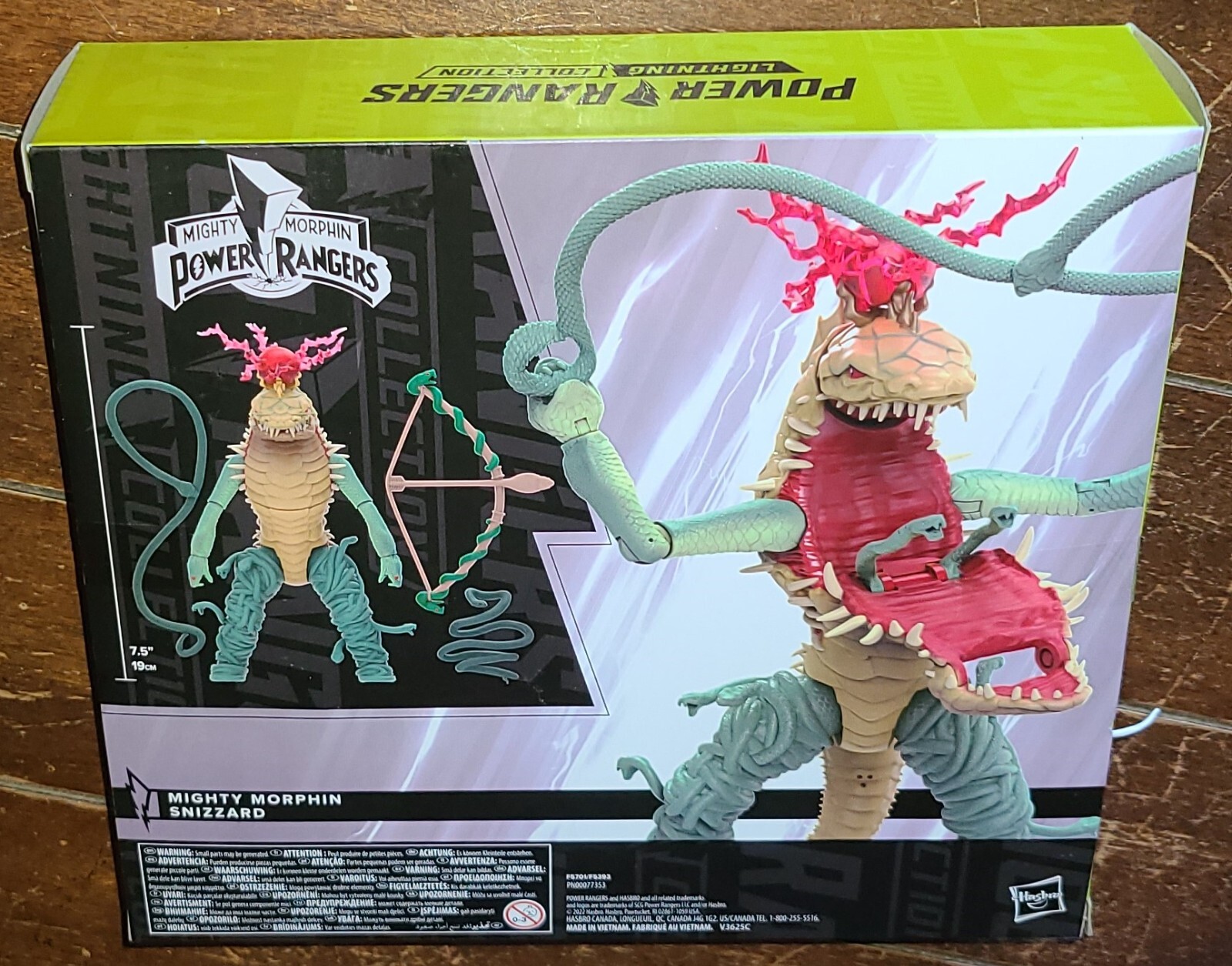 Power Rangers Lightning Collection: (2022) MIGHTY MORPHIN SNIZZARD ...