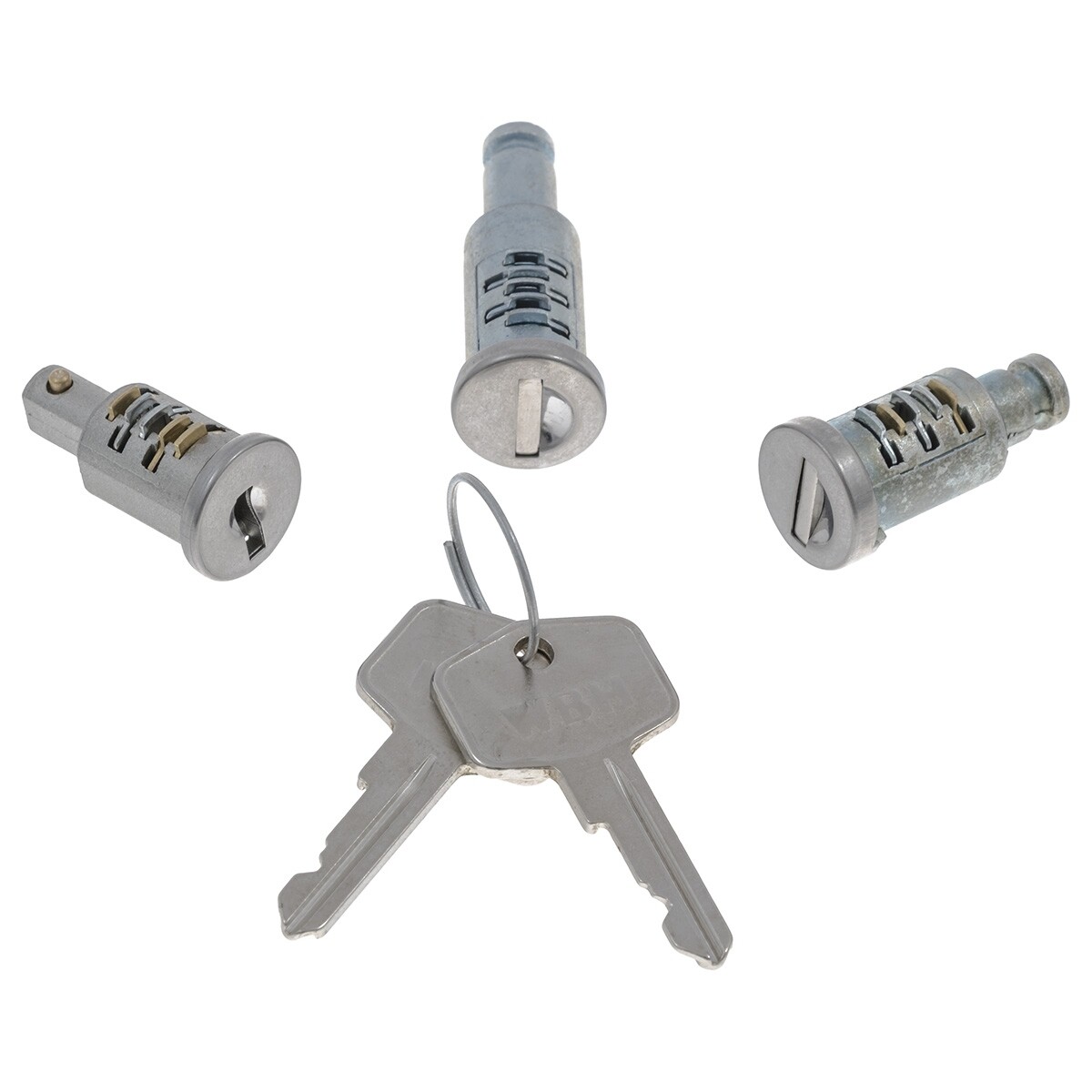 Lock barrels + Keys 3pc Morris Minor & Triumph Spitfire Mk1 Mk2 WBH 9/ ...