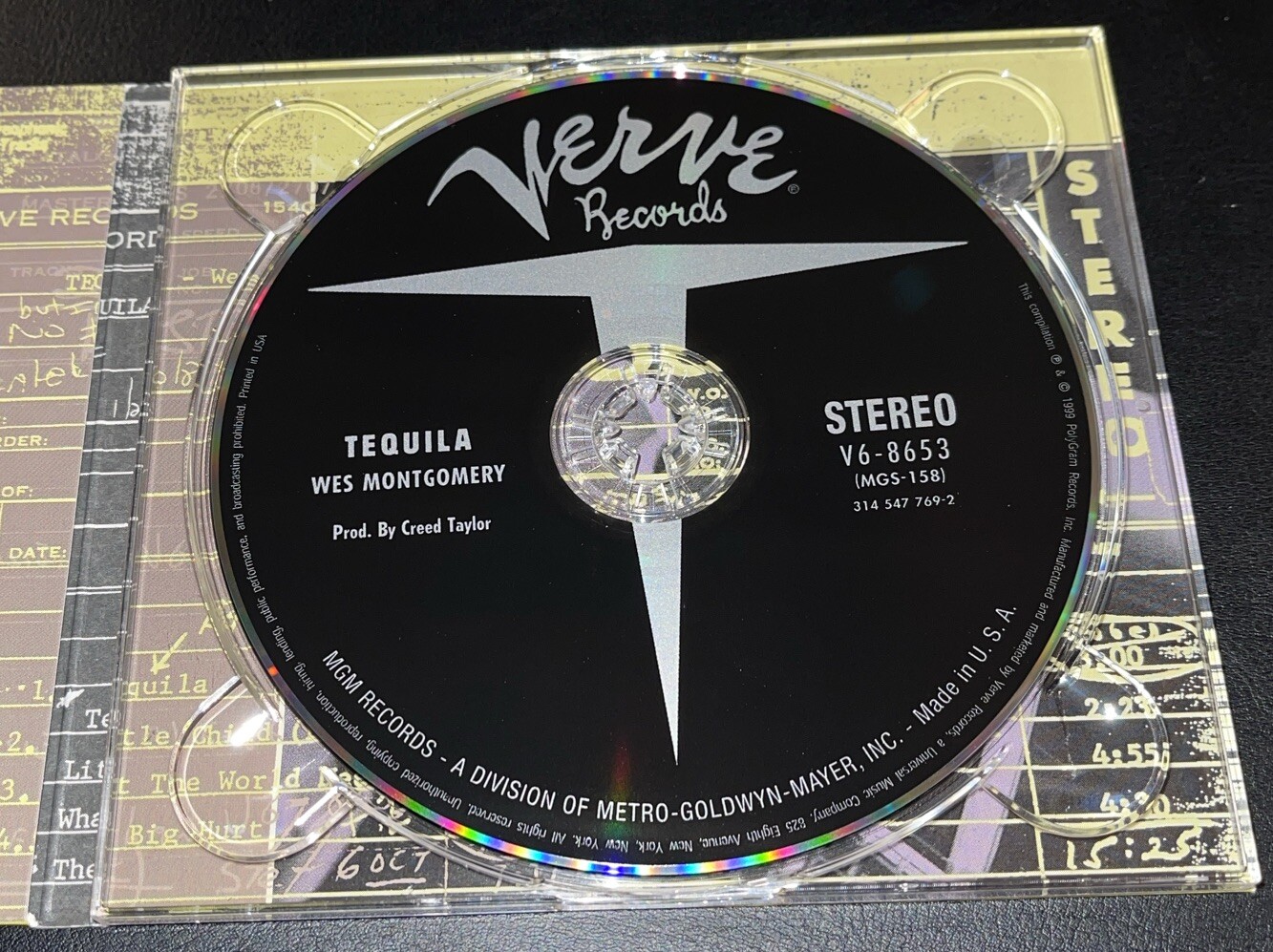 WES MONTGOMERY "Tequila" Remastered CD 1999 12-Tracks *GREAT w/scuff ...