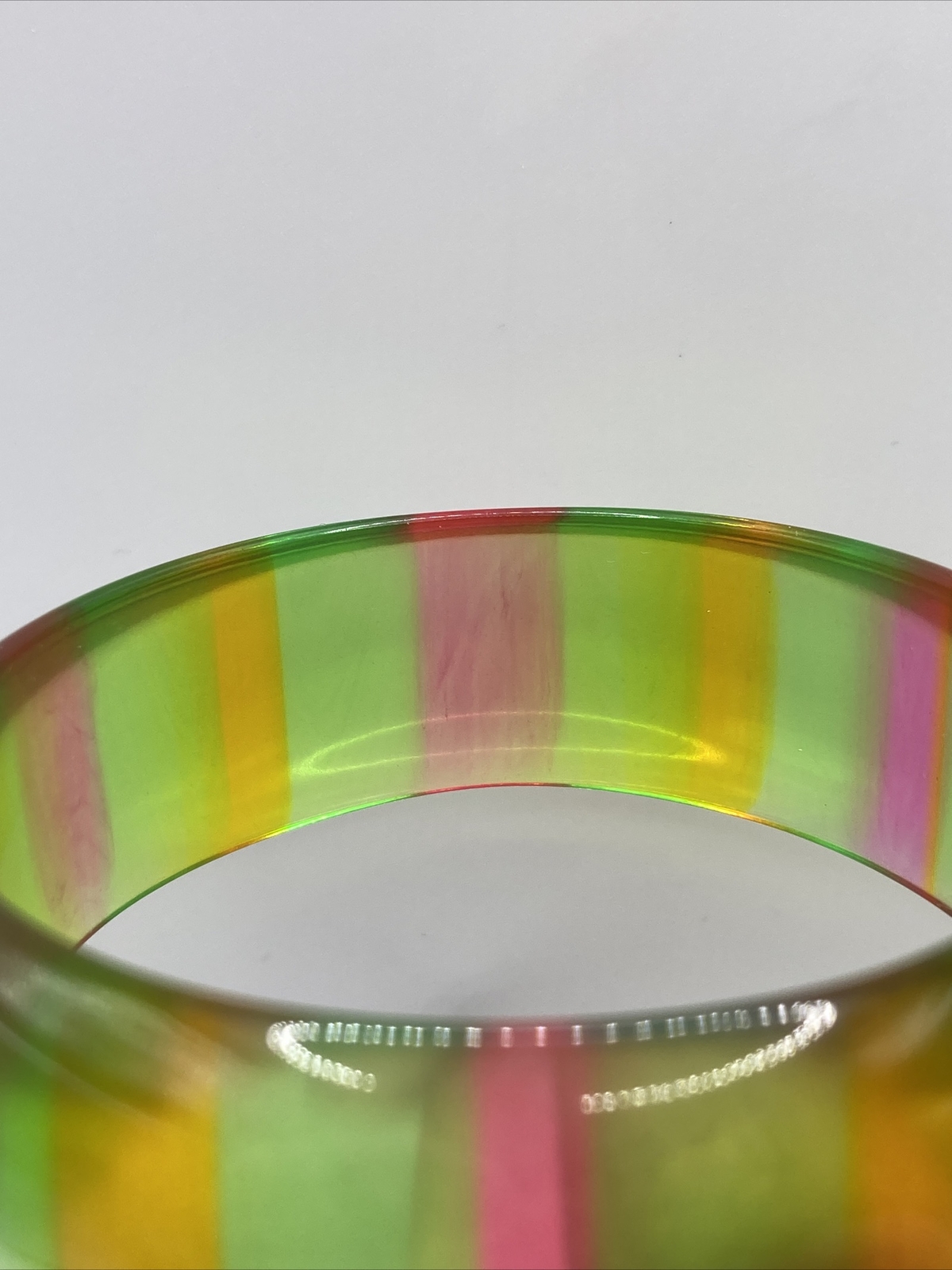 Genuine 1960s duPont Lucite Bangle Bracelet | eBay