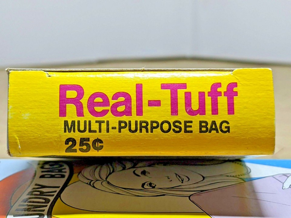 Real-Tuff Laundry Bag Multi-Purpose Vintage Laundromat Vending Vend ...