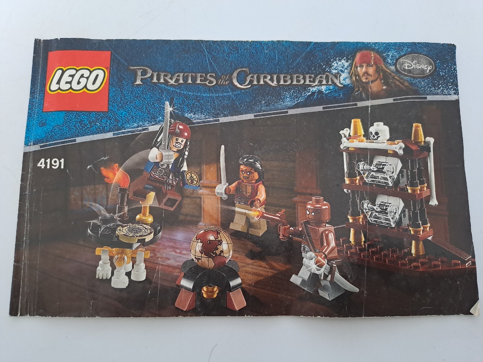Lego Pirates Of The Caribbean 4191 The Captains Cabin Complete | eBay UK
