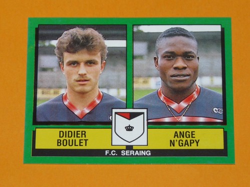 #428 BOULET N'GAPY FC SERAING PANINI FOOTBALL 89 1988-1989 BELGIQUE | eBay
