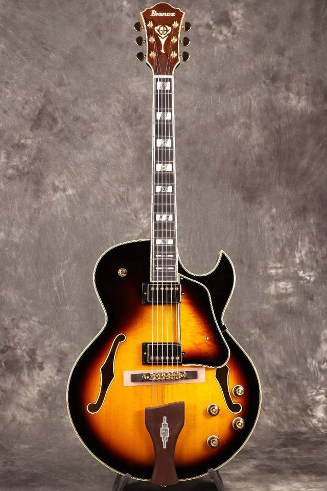 Ibanez LGB30 VYS Vintage Yellow Sunburst George Benson Signature full acoustic 606559958801| eBay