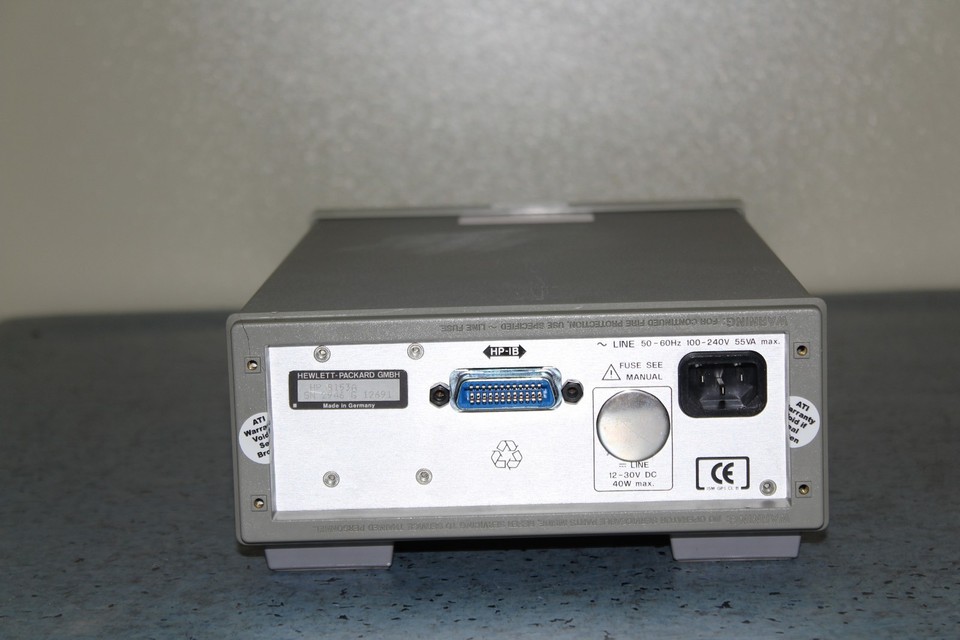 Agilent / HP / Keysight 8153A Lightwave Multimeter Mainframe and two ...