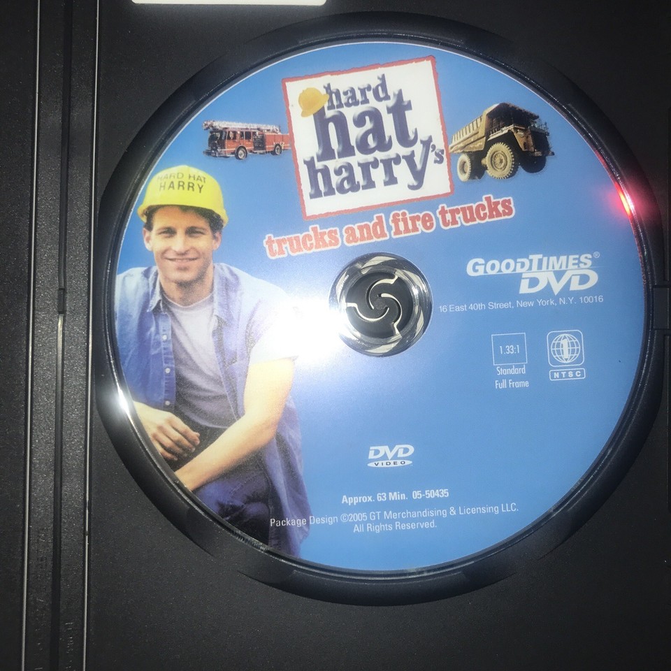 Hard Hat Harry: Trucks and Fire Trucks DVD 18713504357| eBay
