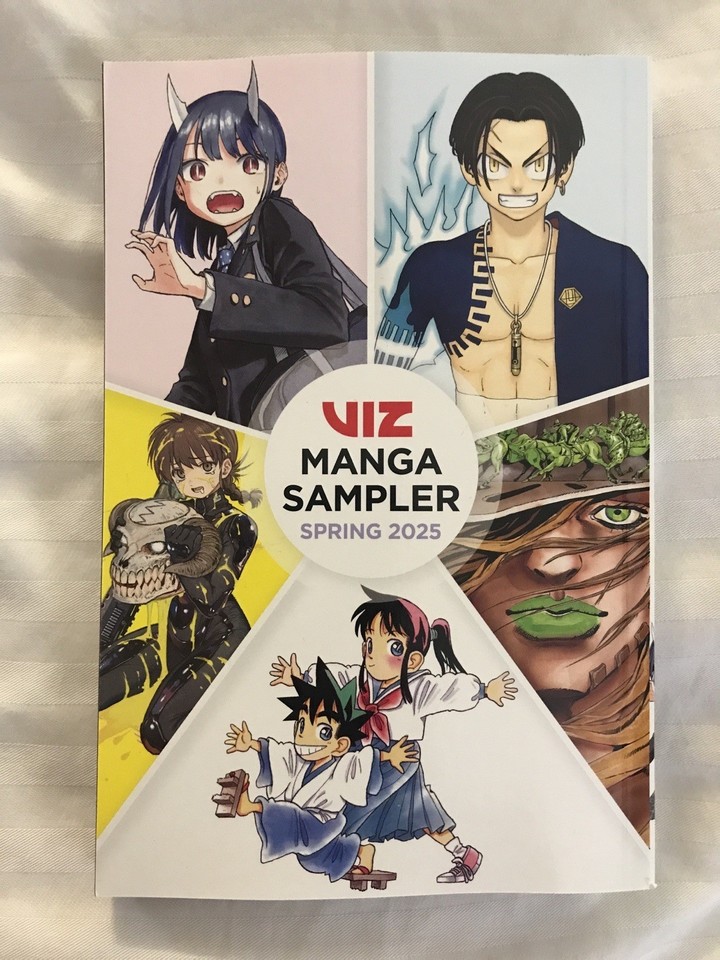 Viz Manga Sampler Spring 2025 SDCC Anime Expo AX25 Jojo’s Bizarre ...