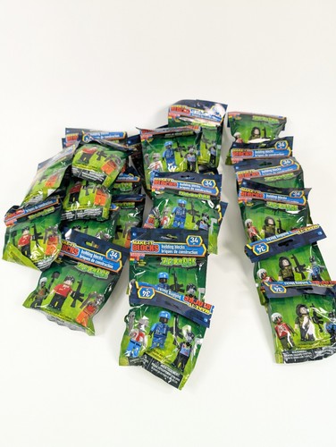NEW Make It Blocks Zombie Lot Of 24 ( Compatible with leading brands ...