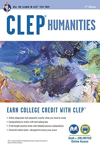 CLEP HUMANITIES BOOK + ONLINE (CLEP TEST PREPARATION) By Liftig Robert ...
