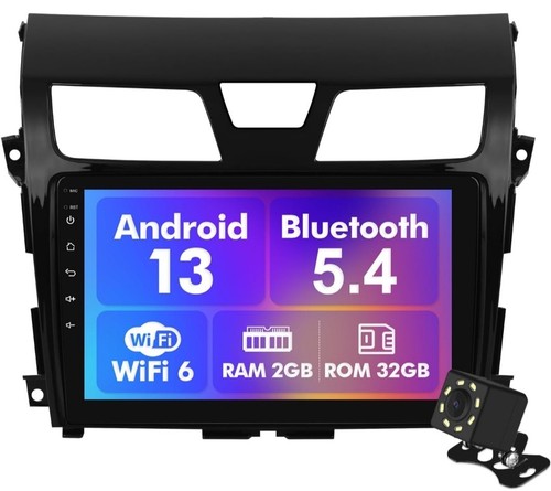 For 2013 2014 2015 Nissan Altima Apple Carplay Car Radio Android 13 GPS ...