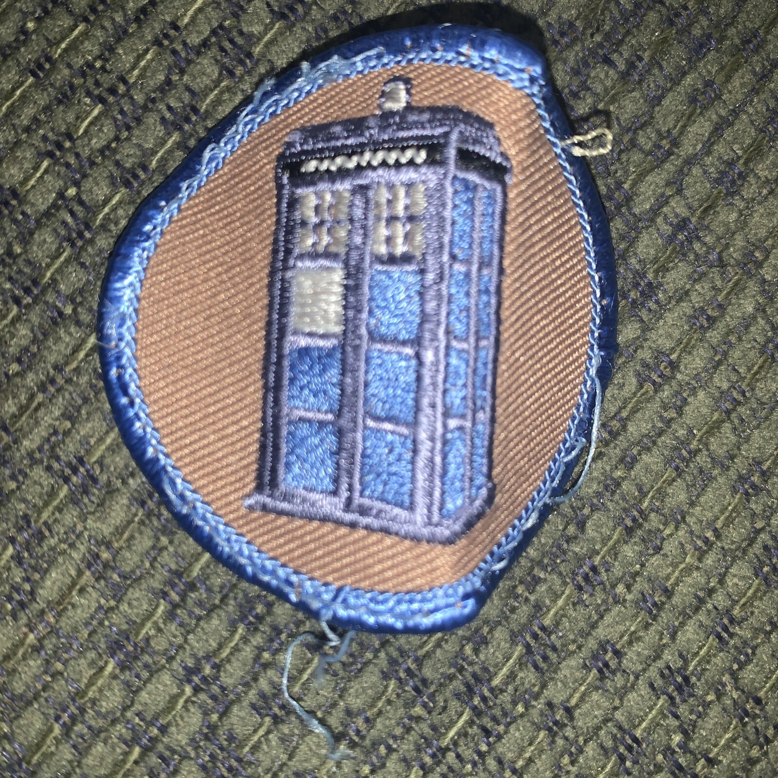 Boy Scout Tardis Patrol Patch BSA Blue Border Dr. Who | eBay
