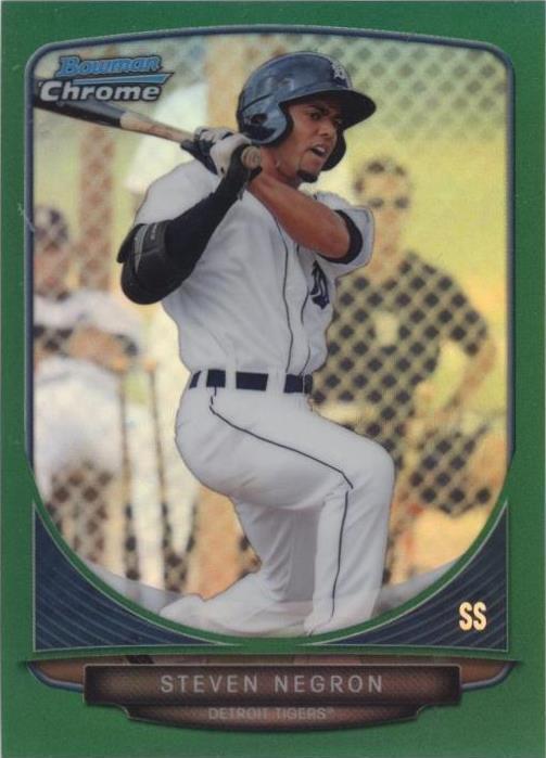 2013 Bowman Draft Picks & Prospects - Draft Picks Chrome Steven Negron ...