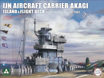 TAKOM 5023 1/72 IJN Aircraft Carrier AKAGI Island & Flight Deck | eBay