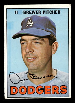 Jim Brewer 1967 Topps #31 Los Angeles Dodgers Very Good | eBay