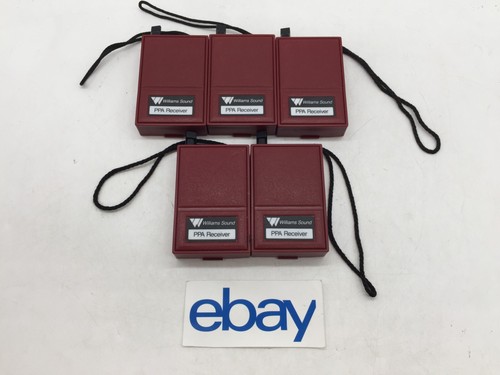 LOT OF 5 Williams Sound R7-4 PPA Personal PA FM Receiver Module Only ...
