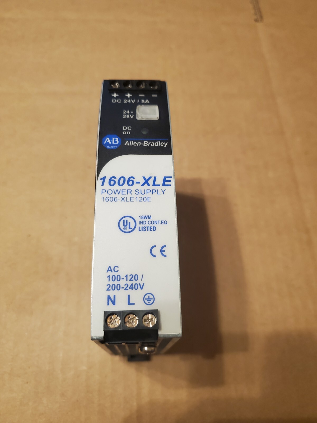 1606-XLE120E Allen Bradley 5A 24VDC Power Supply | eBay