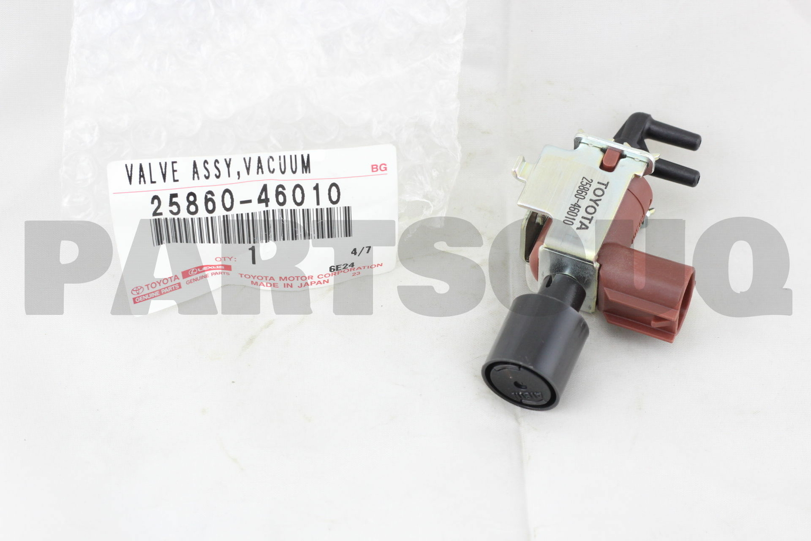 2586046010 Genuine Toyota VALVE ASSY, VACUUM SWITCHING, NO.1 25860 ...