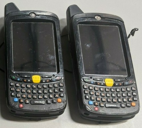 Lot of 2x Motorola MC67ND-PH0BAA00500 PDA WM6.5 Barcode Scanner | eBay
