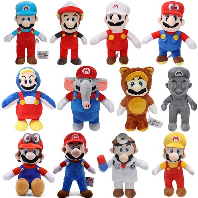 Mario Bros. Plush Toys Mario Soft Stuffed Dolls Collection Plushies ...