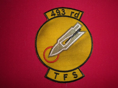 USAF 493rd Tactique Fighter Escadron Patch | eBay