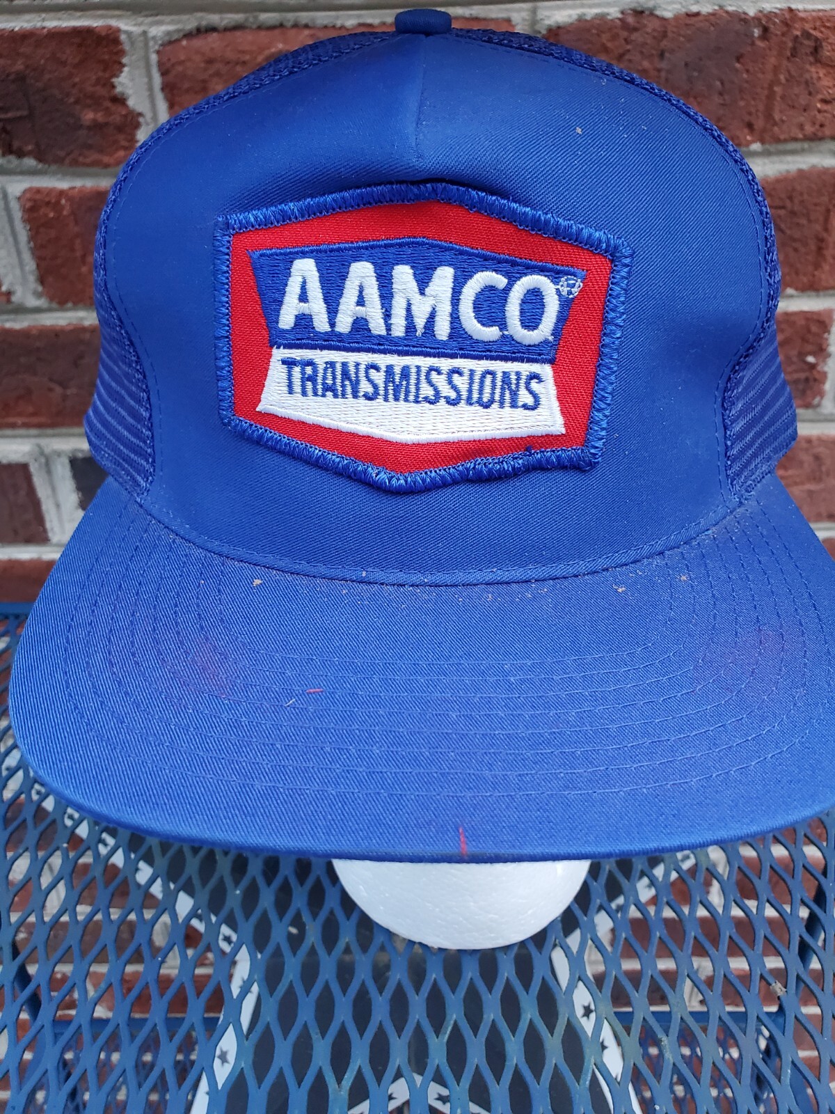 Vintage AAMCO TRANSMISSIONS Trucker Hat Snapback Dad … - Gem
