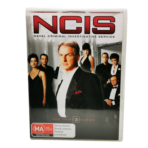 NCIS - Complete Season 3 (DVD Region 4) NEW SEALED - Series Three CBS ...