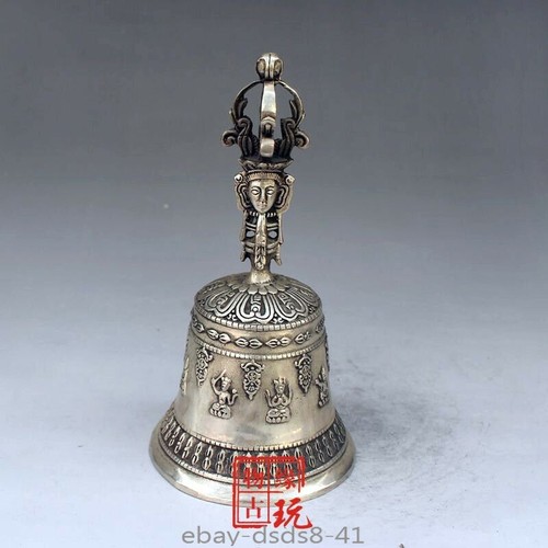 Tibet silver Buddhist ringing fengshui ringing Tantra musical ...