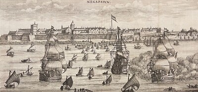 Négapatam Nagapattinam Nagappattinam India Mostrador Holanda Países ...