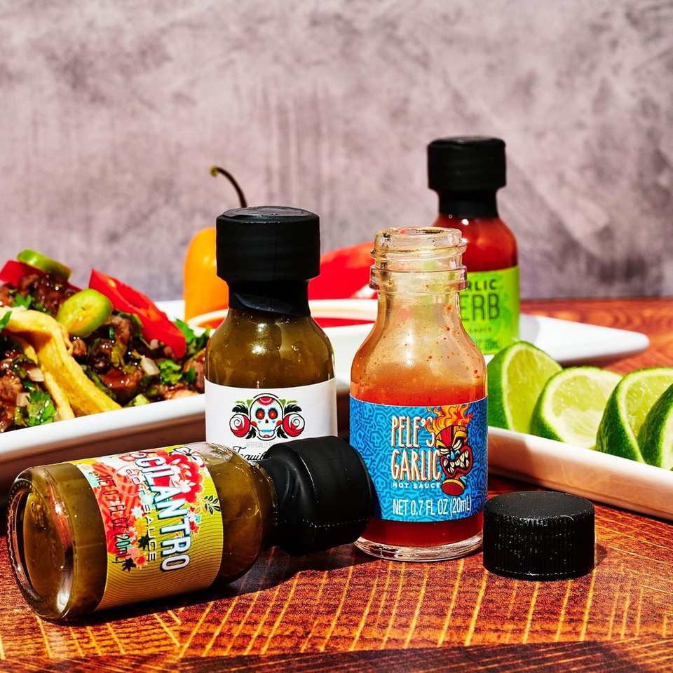 Thoughtfully Gifts, Master Hot Sauce Collection Gift Set, Flavors ...
