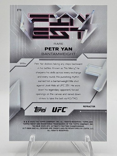 2025 Topps Finest UFC - Rare Petr Yan #273 Refractor for sale online | eBay