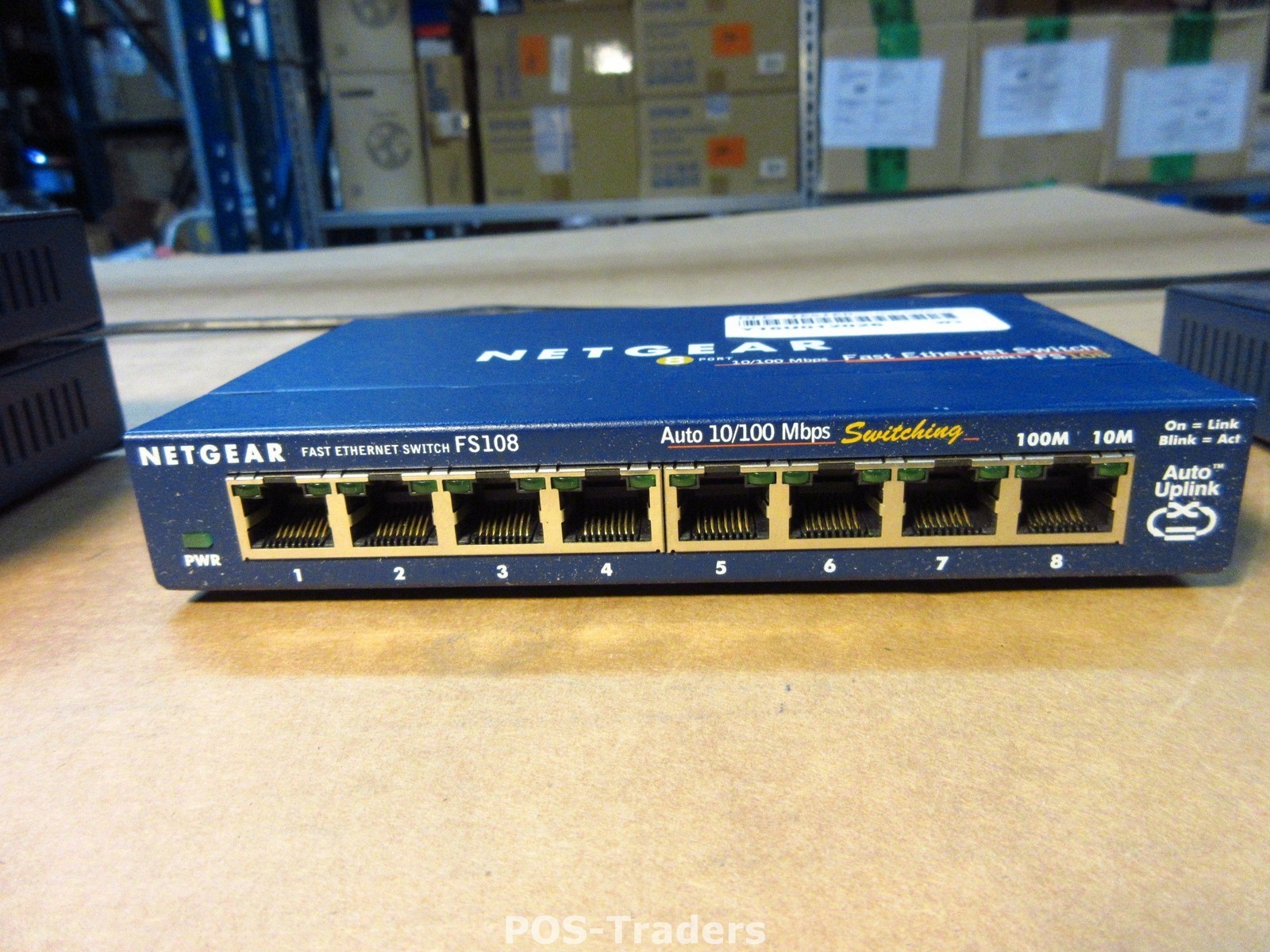 NetGear FS108 8-Port Ethernet-Schalter online kaufen | eBay