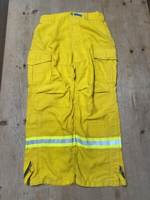 Crew Boss Nomex Wildland Fire Fighting Pants Yellow Reflective 2016 ...