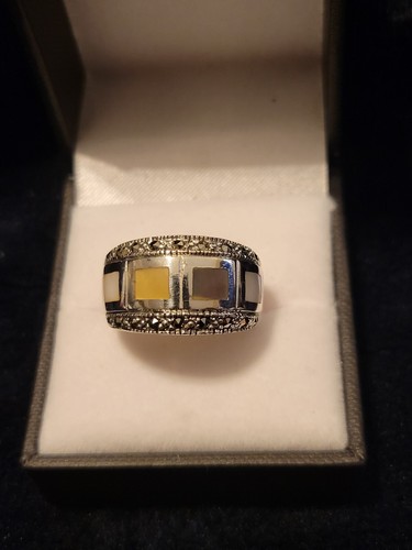 VTG CW 925 Silver Ring Size 8 Pre-owned | eBay