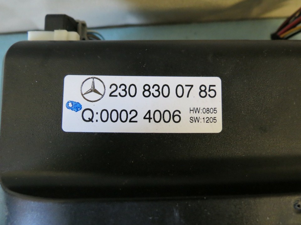 03-08 Mercedes r230 SL AC Temperature Heat Climate Control Unit OEM ...