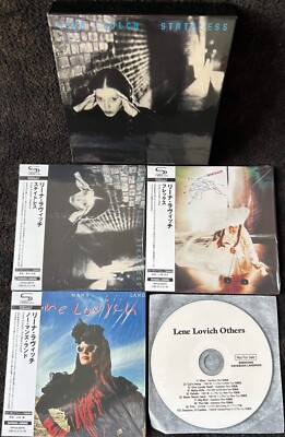 Lene LOVICH SHM-CD set in mini-LP sleeves with storage box and bonus CD ...